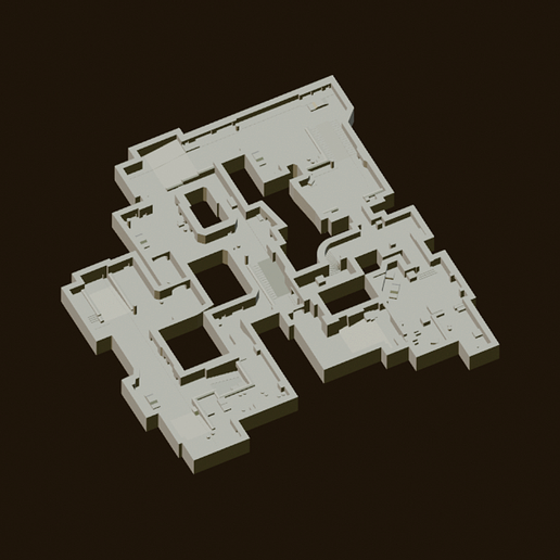 🗺️ DE_DUST2 MAP COUNTER STRIKE LOW-POLY・ STL File for 3D printing・Cults