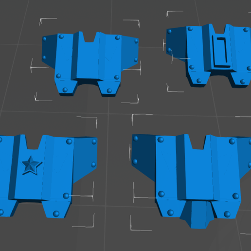 🛰 Breacher Space Soldier Helmets/Plates/Shoulders for 32mm Gaming・Free ...