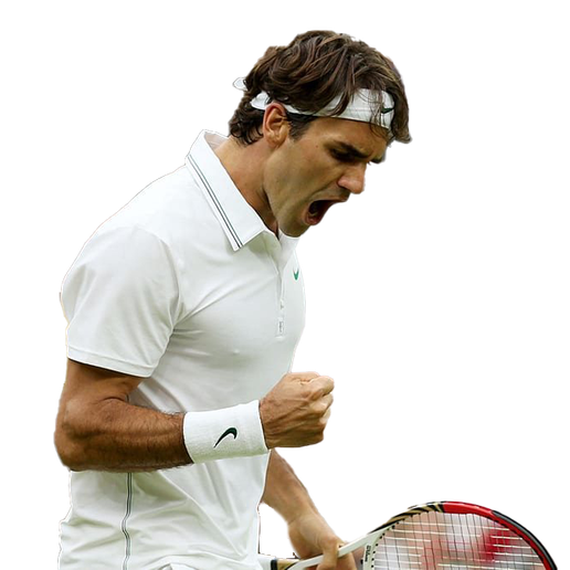 🎾 Roger Federer - Figure・ OBJ File for 3D printing・Cults