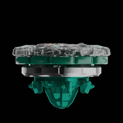Fichier 3D KAISER / KING KERBEUS K2 - BEYBLADE BURST DUAL LAYER 🤴 ・Plan ...