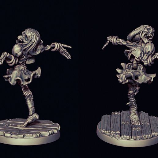 3D file Crazy Skeletons - Skeleton 24 💀 ・3D printable model to download ...