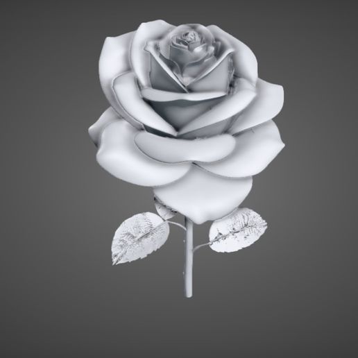 💐 Valentine Flower 3D Model STL - Diseño floral romántico para ...