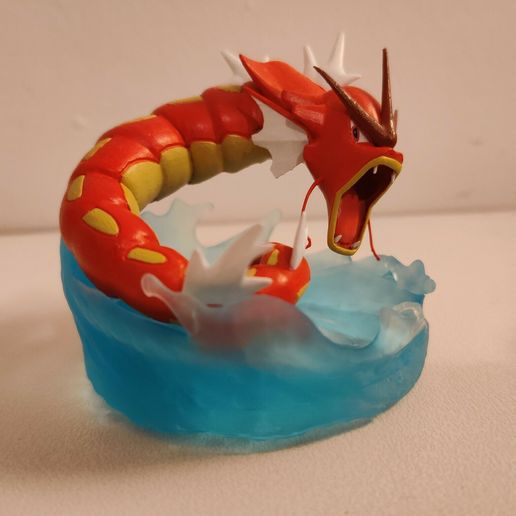🐉 Gyarados shiny pokemon 3d print model・ STL File for ・Cults