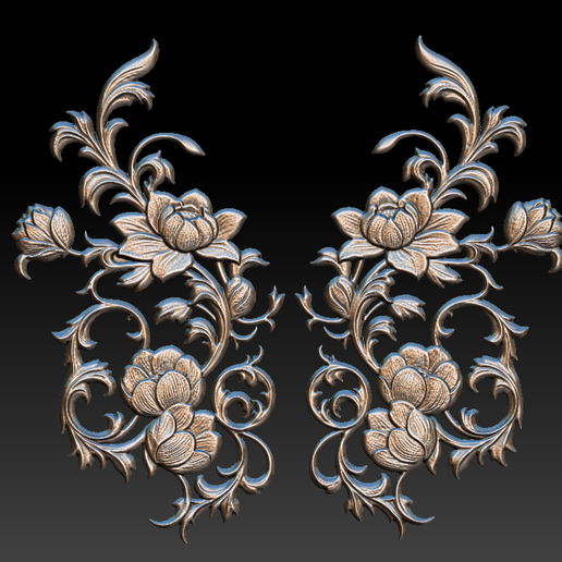 💃 Dancing Among Blossoms 088・Free STL File for 3D printing and CNC machining - Laser cutting・Cults