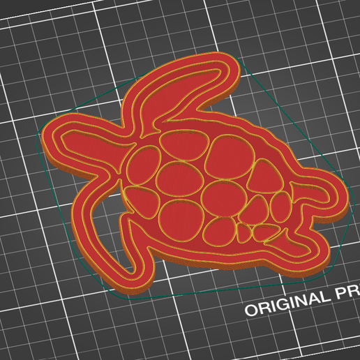 STL file Turtle paint palette 🐢 ・Model to download and 3D print・Cults