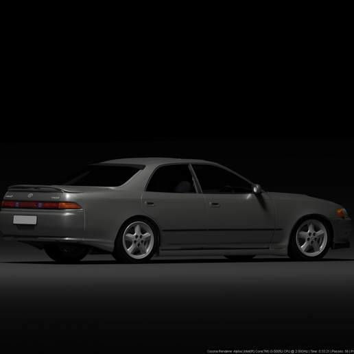 3D file Toyota Mark 2 JZX90 🚗 ・3D printing design to download・Cults