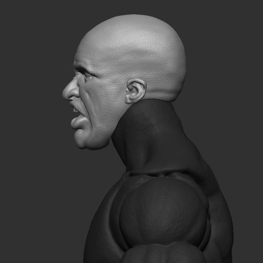 🧸 Mac Elliot from Predator Head・ STL File for 3D printing・Cults