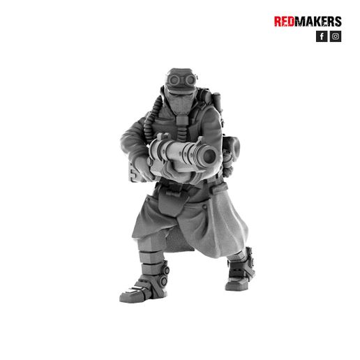 💂 Death Squad Engineers of the Imperial Force・ 3D File for 3D printing ...