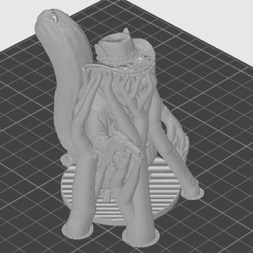 🤠 Cowboy Squirrel - RED DEAD REDEMPTION 2・Fichier STL pour Impression ...