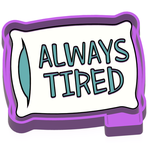 🪔 Always Tired Pillow Freshie STL Mold Housing・ STL File for 3D ...