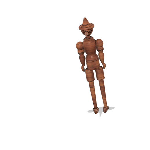 Free STL file PINOCCHIO 🦸 ・3D printer design to download・Cults