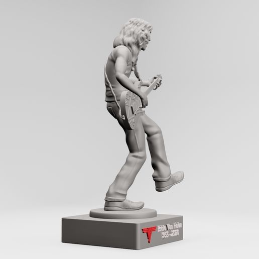 🚐 Eddie Van Halen - 3Dprintable・ STL File for ・Cults