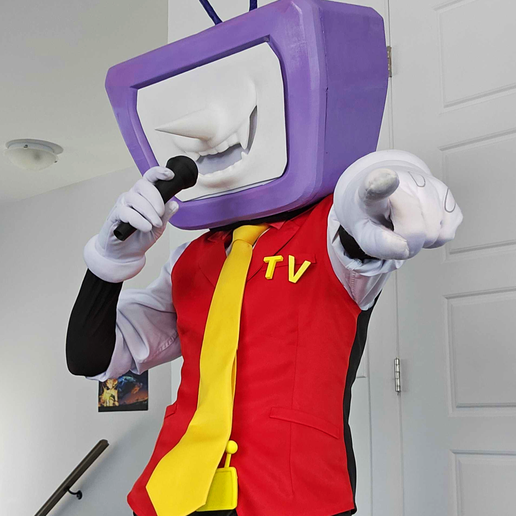 🎭 TENNA DELTARUNE, Customizable Mask for cosplay, STL Files for 3D ...