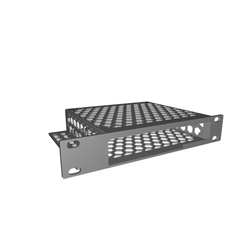 STL file Homelab - Optiplex 10" Rack Mount (1U) 🏢 ・3D printer design to ...