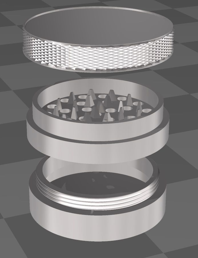 Archivo STL GRINDER・Plan para descargar y imprimir en 3D・Cults