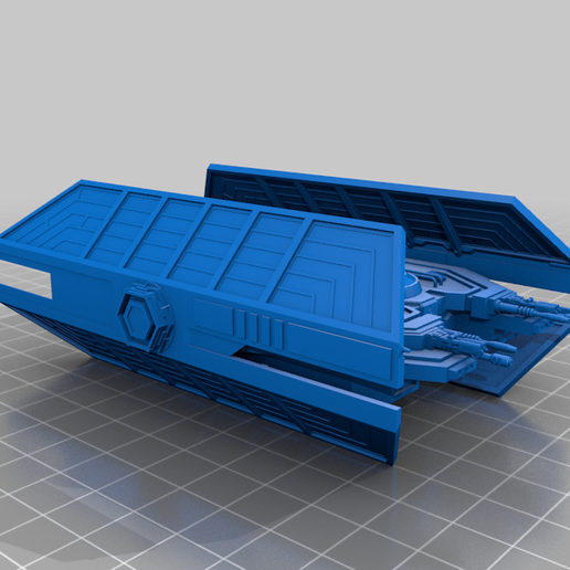 ⭐ Star Wars TIE Commander Command Ship・Free 3D File for ・Cults