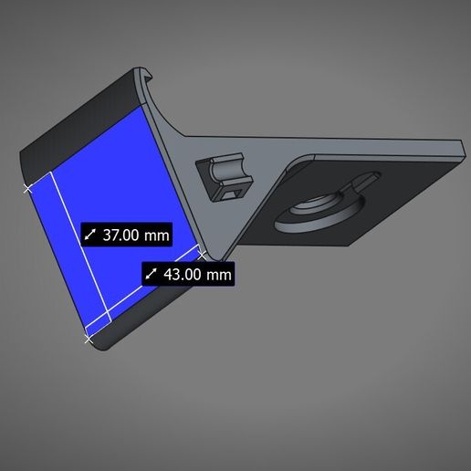 💨 Rear Dash Camera Mount – Toyota 4Runner – 5th Generation, 3D ...