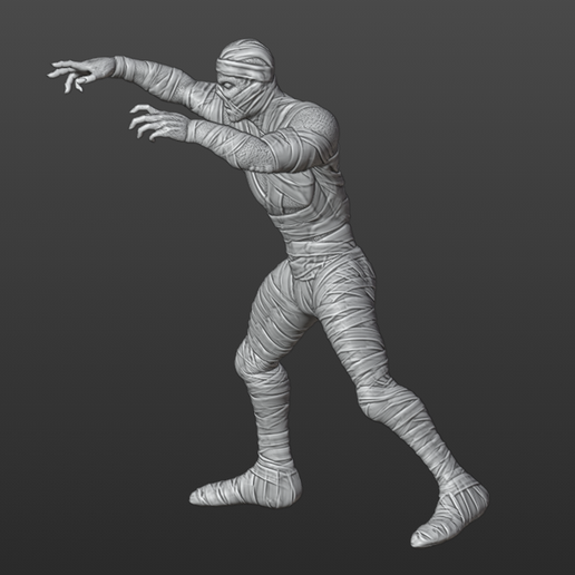 👻 The Mummy・ STL File for 3D printing・Cults