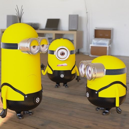 👹 Minions Stuart , kevin , bob・ 3D File for 3D printing・Cults