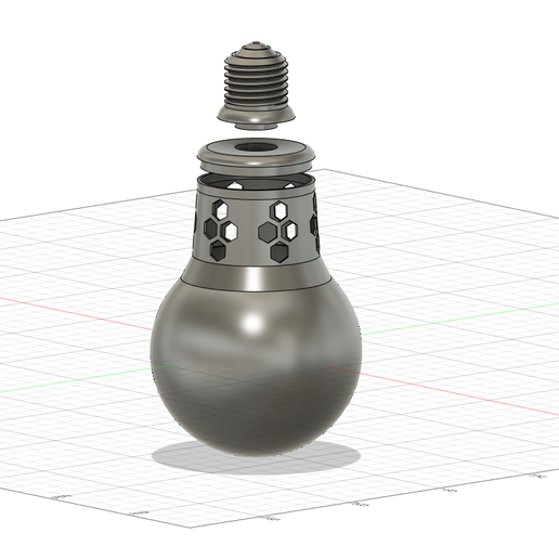 Free STL file LED bulb 💡 ・Template to download and 3D print・Cults