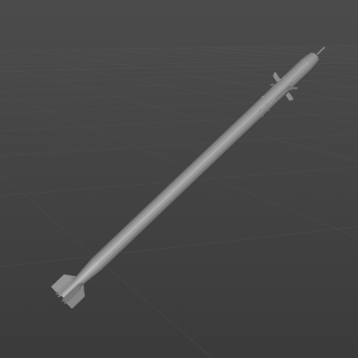 🗺️ Soviet SA-18 (9M39) surface-to-air missile 3D model material・ STL ...