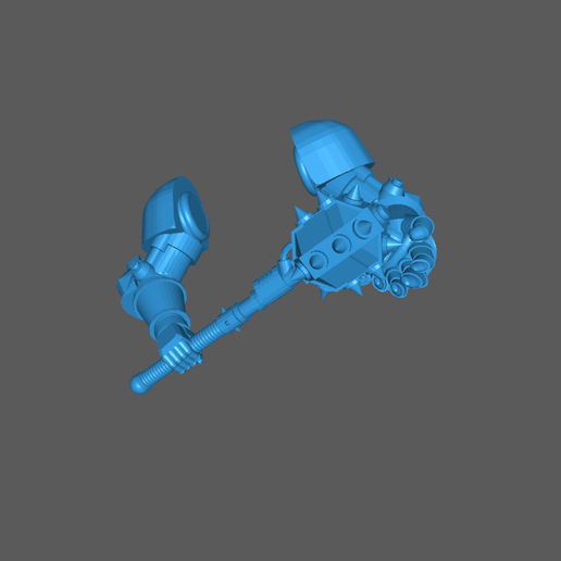 🗡️ Maximus Knight Arms Pose1・ STL File for 3D printing・Cults