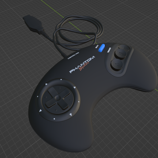 STL file Joystick Phantom System Gradiente brazilian clone NES 🕹️ ・3D print design to download・Cults