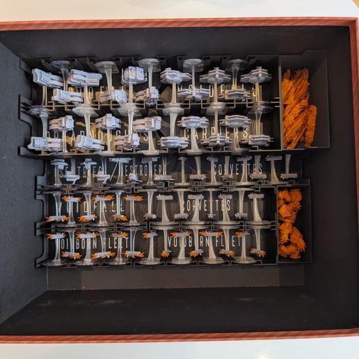 📦 Voidfall Galactic Box - insert / organizer - All minis assembled ...