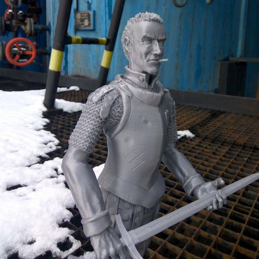 STL file Samuel Vimes - Discworld 🏙️ ・3D printer model to download・Cults