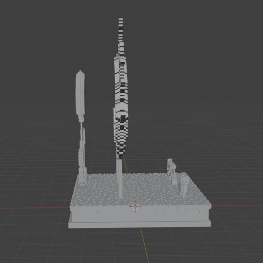 🗺️ Mini Terraria World Miniature・Free STL File for 3D printing・Cults