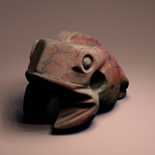 🐸 Guiro (Güiro) Frog Instrument・ STL File for 3D printing・Cults