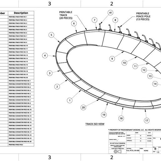 🏎️ Macrotrack Oval Speedway Miniature [SAMPLE PACK]・Free STL File for ...
