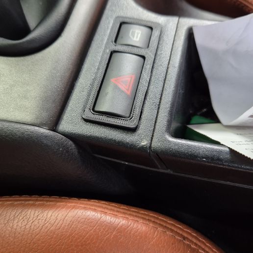 🧑‍🔧 BMW e46 hazard button・ STL File for 3D printing・Cults
