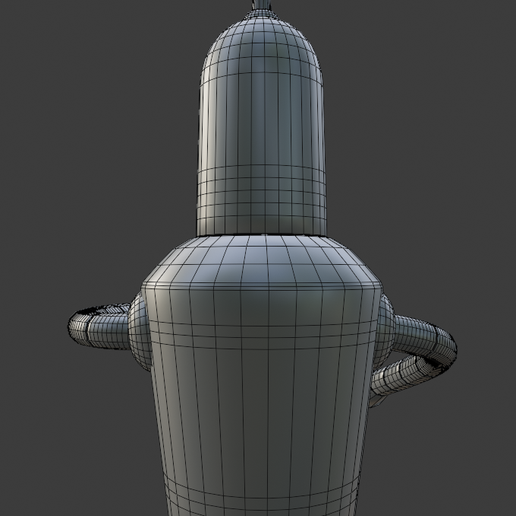 3D file Robot Bender 🤖 ・3D print design to download・Cults