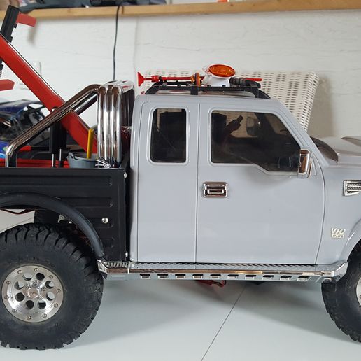 STL file Crawler Scaler Cross-RC PG4 Wrecker Body 🚗 ・3D print design to ...