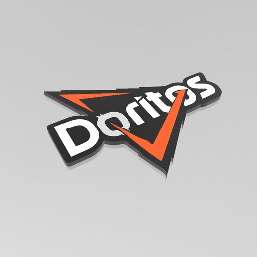Archivo STL LOGO DORITOS 🏢 ・Objeto para impresora 3D para descargar・Cults