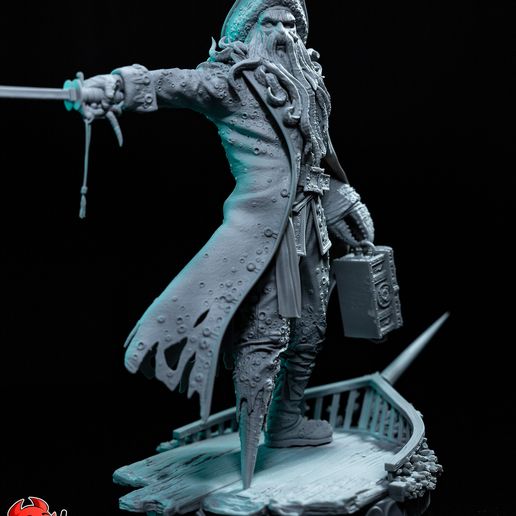 👾 Davy Jones・ STL File for 3D printing・Cults