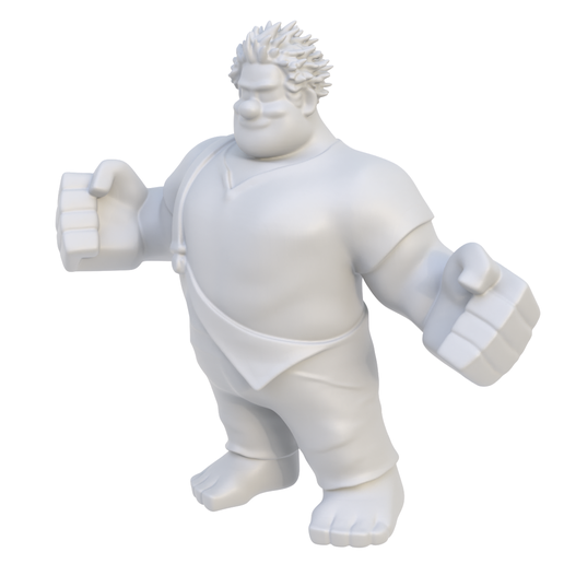 🤖 Cartoon character Ralph 06・ 3D File for 3D printing・Cults