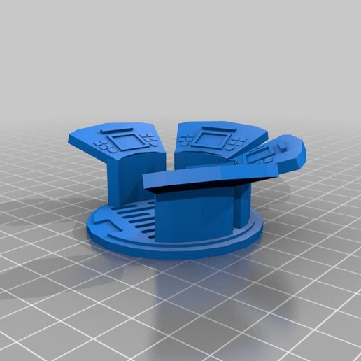 🖥️ Imperial Computer Terminal (Star Wars Legion Scale)・Free STL File ...