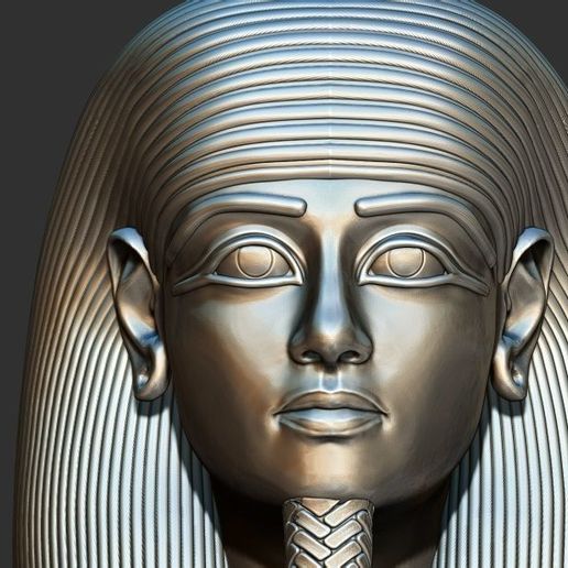 🤴 golden Ushabti statue tutankhamun 3d printable model・ 3D File for 3D ...