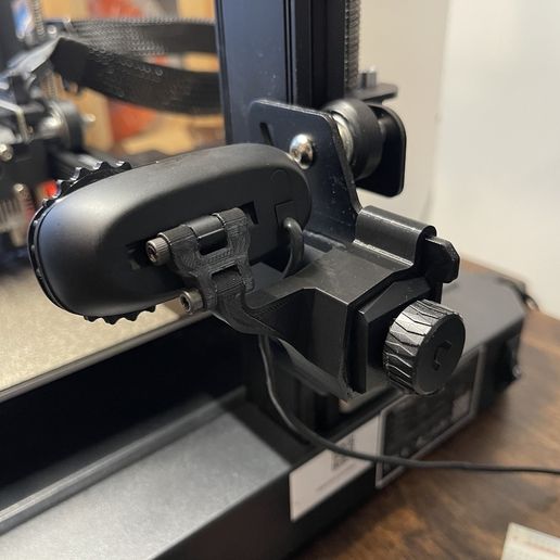 💪 Ender 3 S1 (Pro) C270 mount arm - high and low angle.・Free 3D File ...