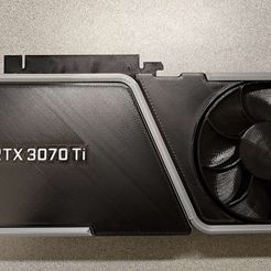 STL file NVIDIA RTX 4090 & 4080 FOUNDERS EDITION FULLY 3D PRINTABLE 1:1 SCALE WITH SPINNING FANS ...