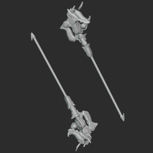 STL file RYUTSUEDER STAFF 3D STL FILE | RYUTSUEDER STAFF DIGITAL FILE 📁 ...