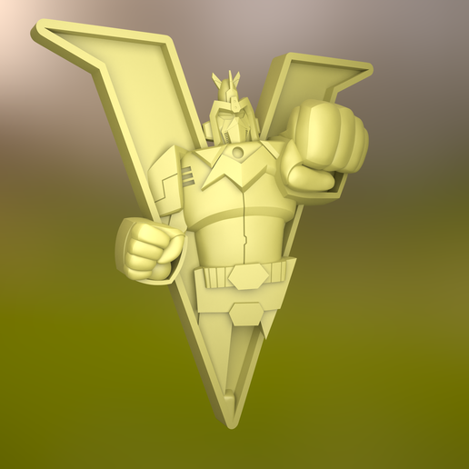 🆓 Voltes V - Relief Free・Free STL File for ・Cults