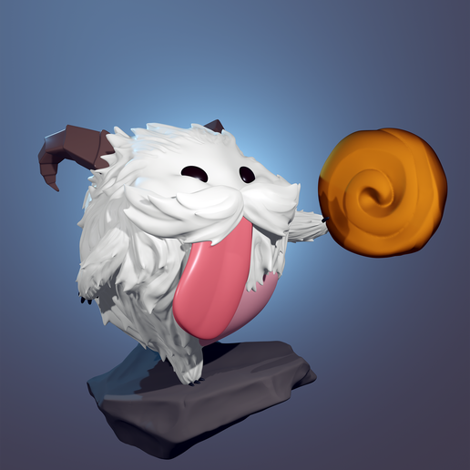 Archivo STL League Of legends poro 🧸 ・Diseño para descargar y imprimir ...