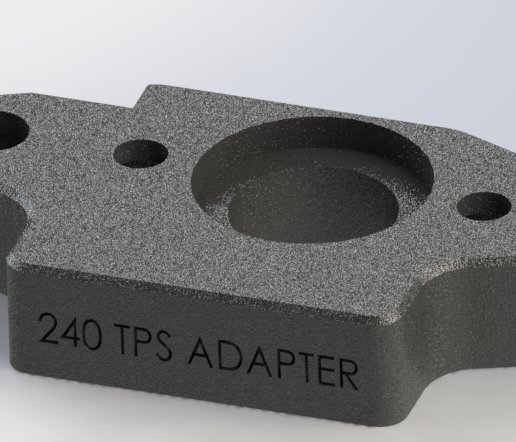 🛞 Volvo B230 TPS Adapter・Free STL File for ・Cults