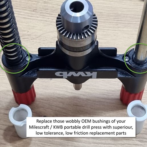 portable drill press guide