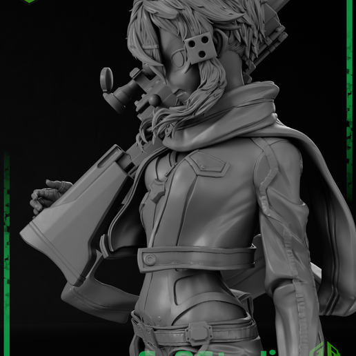 🗡️ Sinon - Sword Art Online - Gun Gale・ 3D File for 3D printing・Cults