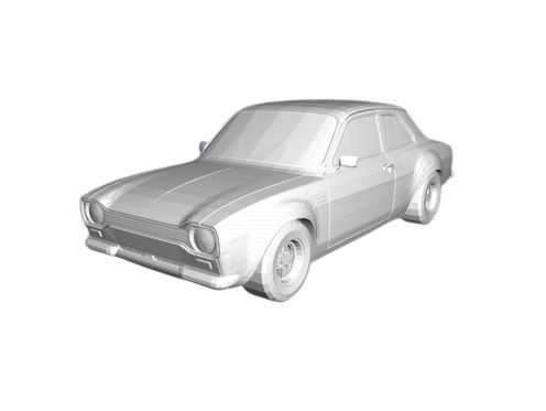Free STL file Ford Escort 🚙 ・3D printer model to download・Cults