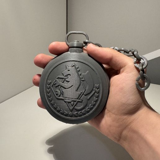 ⌚ NATIONAL ALCHEMIST WATCH (Fullmetal Alchemist)・ 3D File for 3D ...